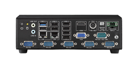 AIMC-2000 - Front Access Fan-less Micro Computer, Intel® Celeron® Quad Core J1900/N2807 SoC with ...